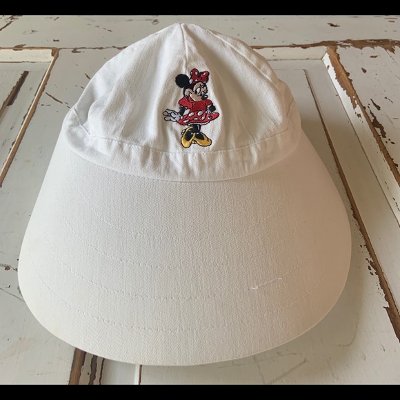 Unknown | Accessories | Disney Minnie Mouse Embroidered Sun Hat | Poshmark